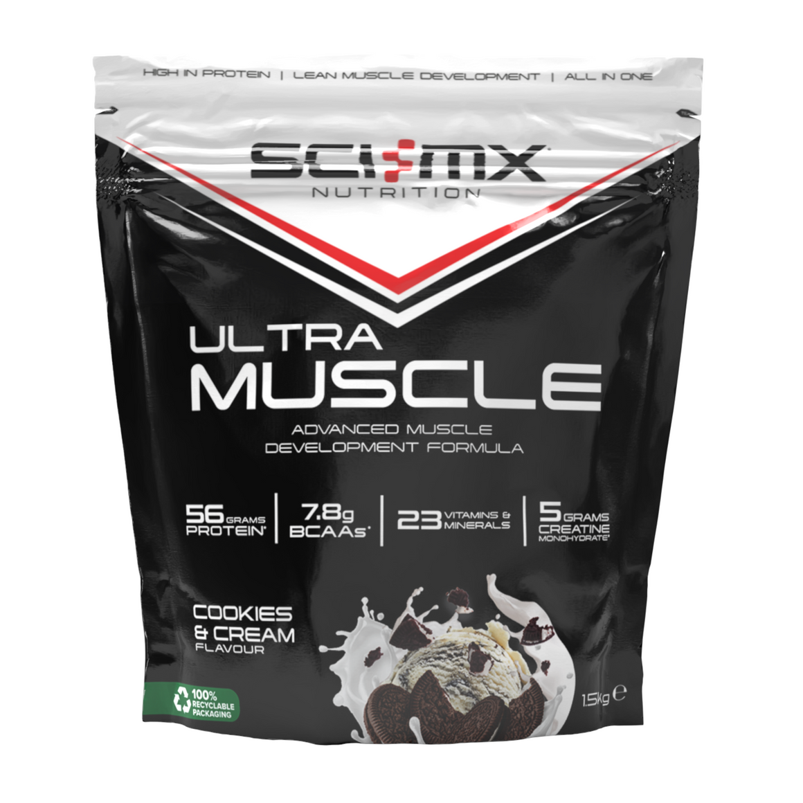 ULTRA MUSCLE - All-in-One Muscle Development Formula | SCI-MX