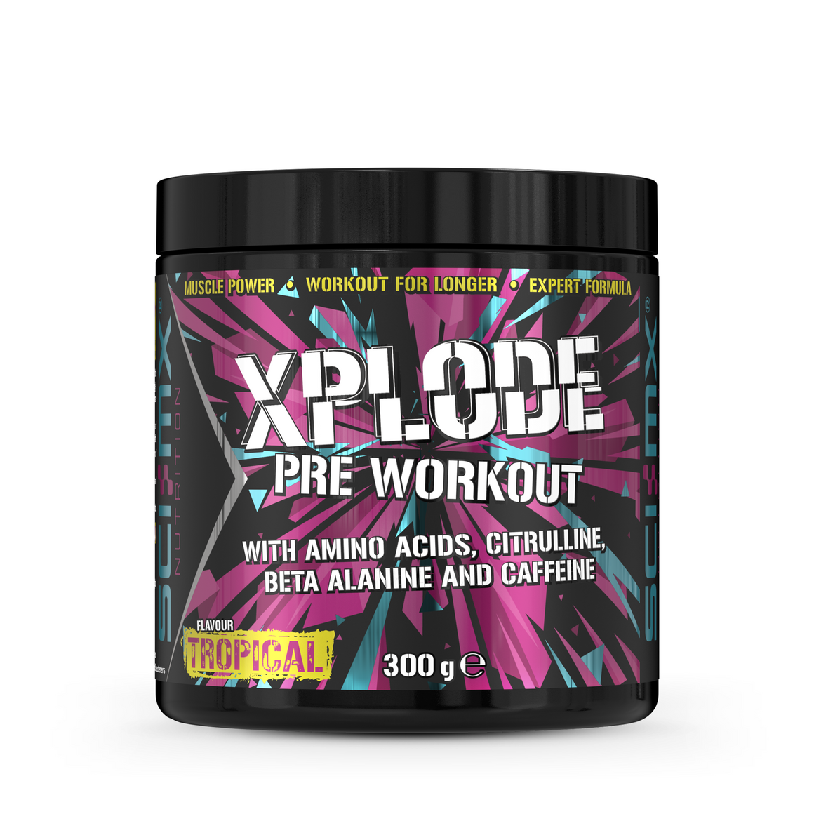 X-plode Pre-Workout | 250mg Caffeine, 6g L-Citrulline & More | SCI-MX®